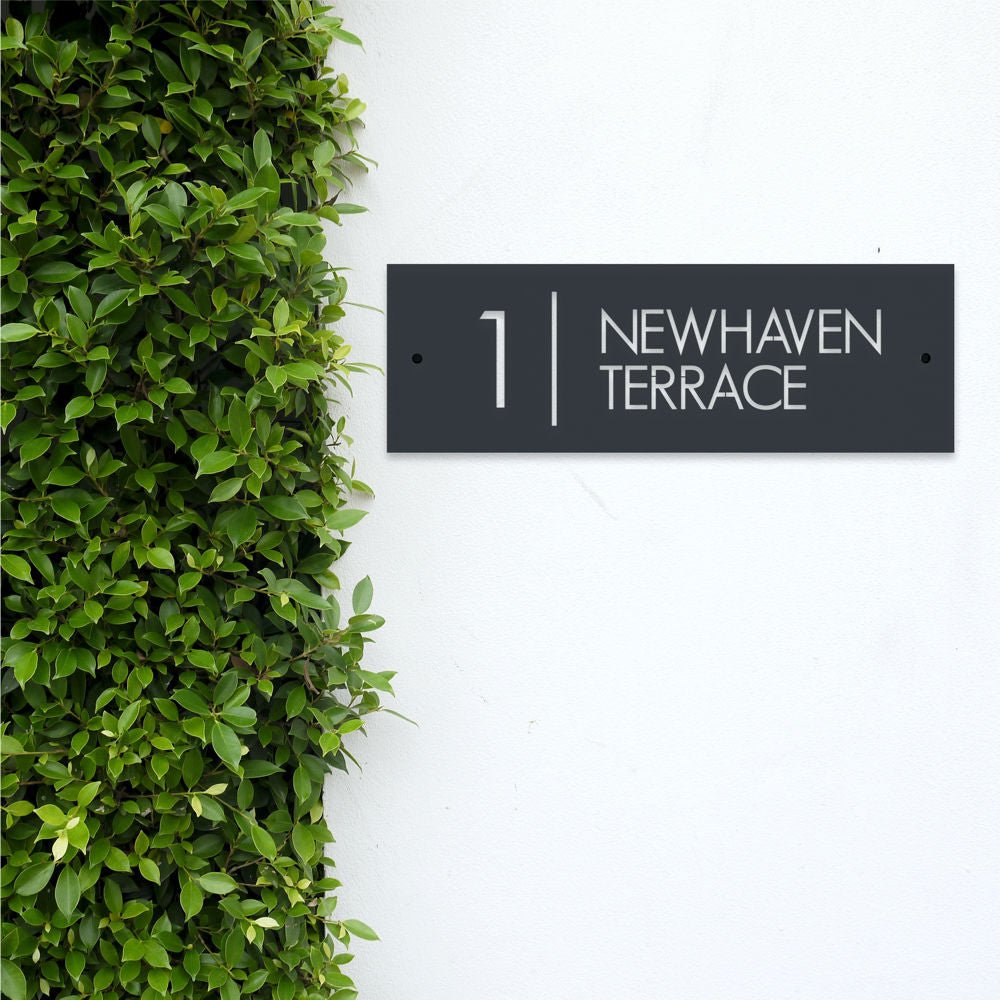 Large steel custom Address Signs for your House NZ Australia ...