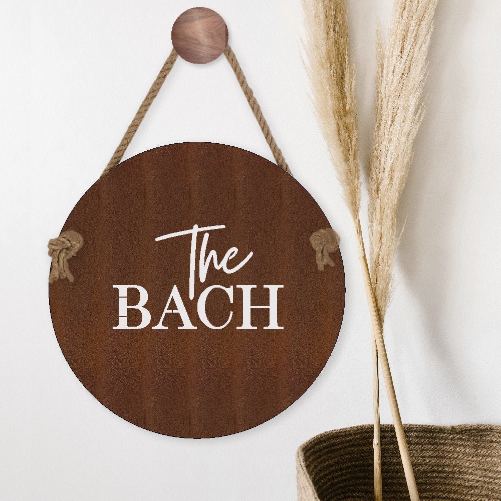 The Bach Sign for bach NZ. Corten Steel sign by LisaSarah - LisaSarah ...
